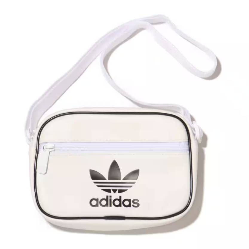 Leftfoot - adidas - AdiColor Mini Airliner Bag - White - [IX7484 ...